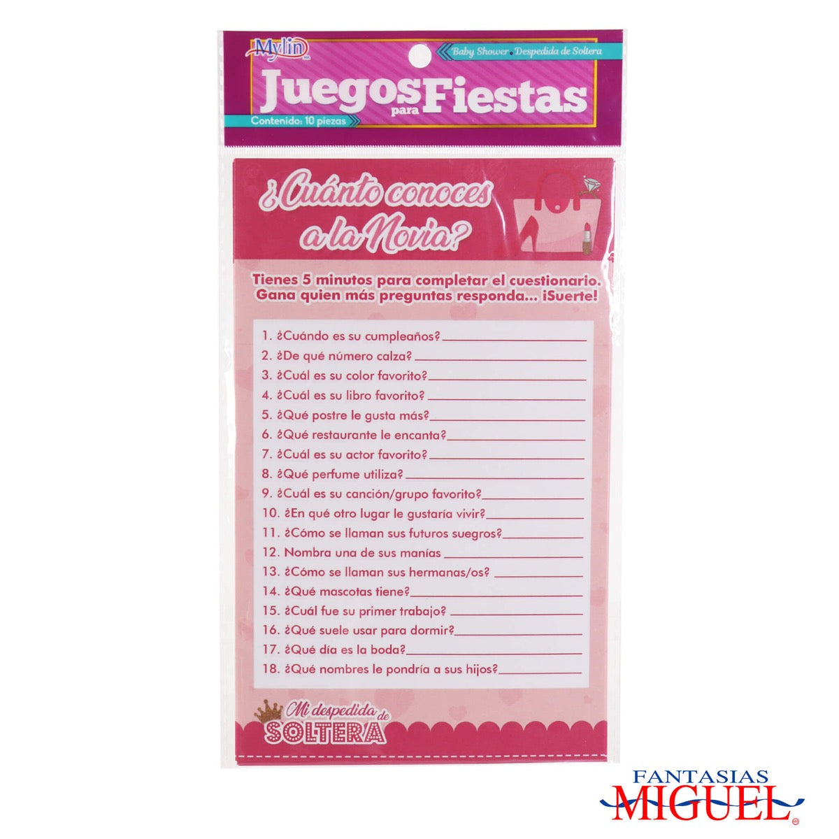 Folleto De Juego Para Despedida De Soltera Juegos Para Despedida De