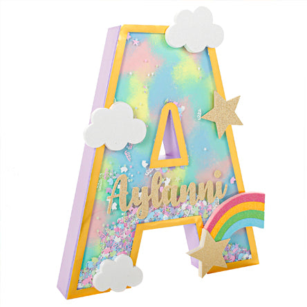 Letra Decorada Arcoiris | Proyecto | Fantasias Miguel – Fantasías Miguel