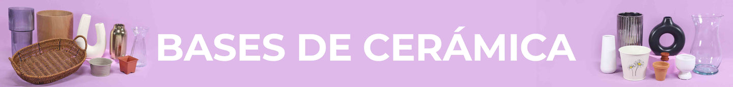 Bases de Cerámica para Decoración | Fantasías Miguel