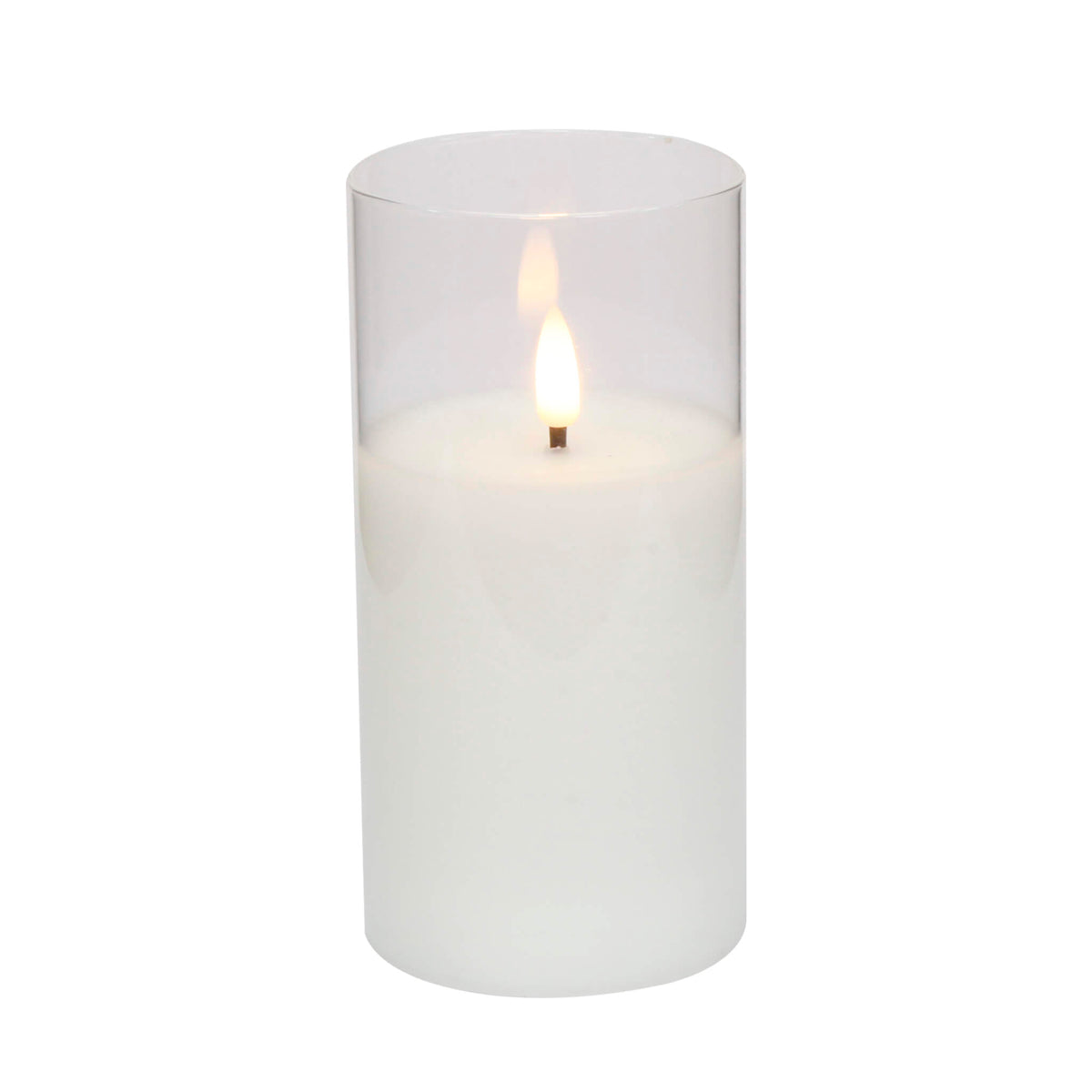 Vela Led con Vaso 15x7.5cm | Fantasias Miguel – Fantasías Miguel