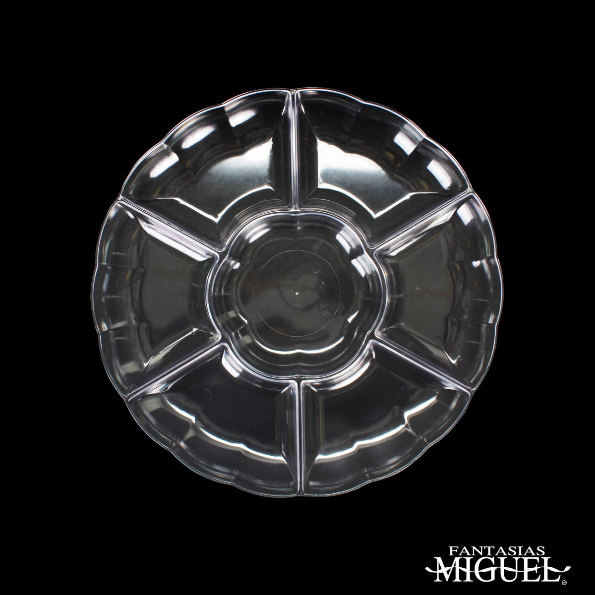 Plato Botanero 7 Compartimentos 40.5cm | Fantasias Miguel – Fantasías ...