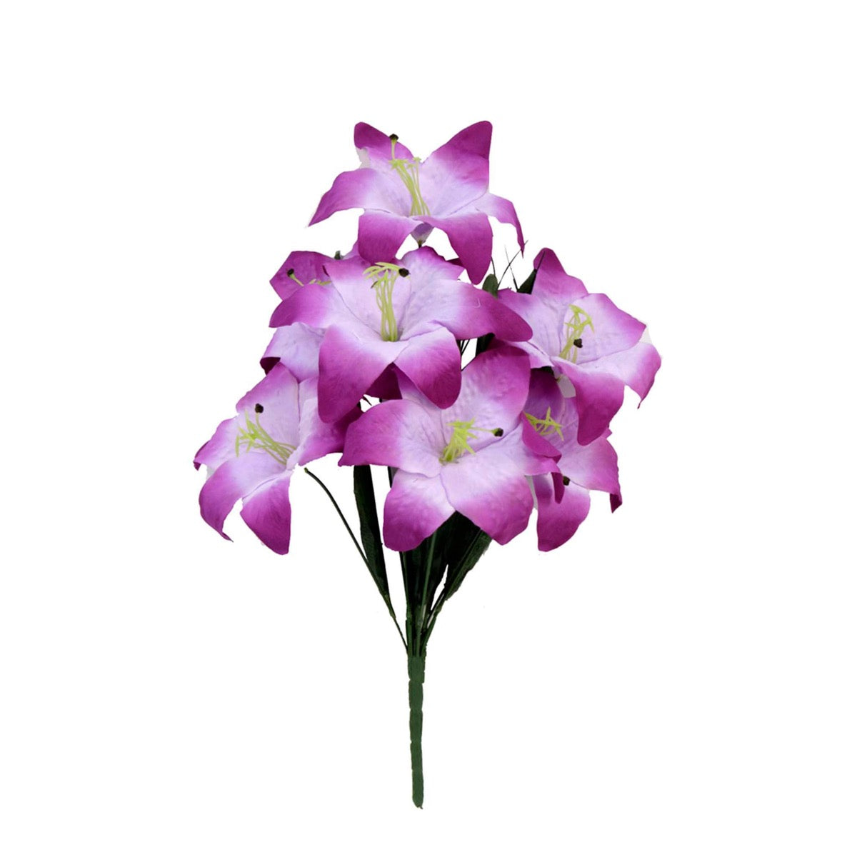 Ramo Fino Lily Micro Peach X7 53cm | Fantasias Miguel – Fantasías Miguel