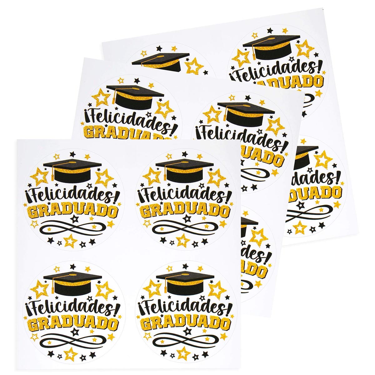 Calcomanía Felicidades Graduado 4.5cm | Fantasias Miguel – Fantasías Miguel