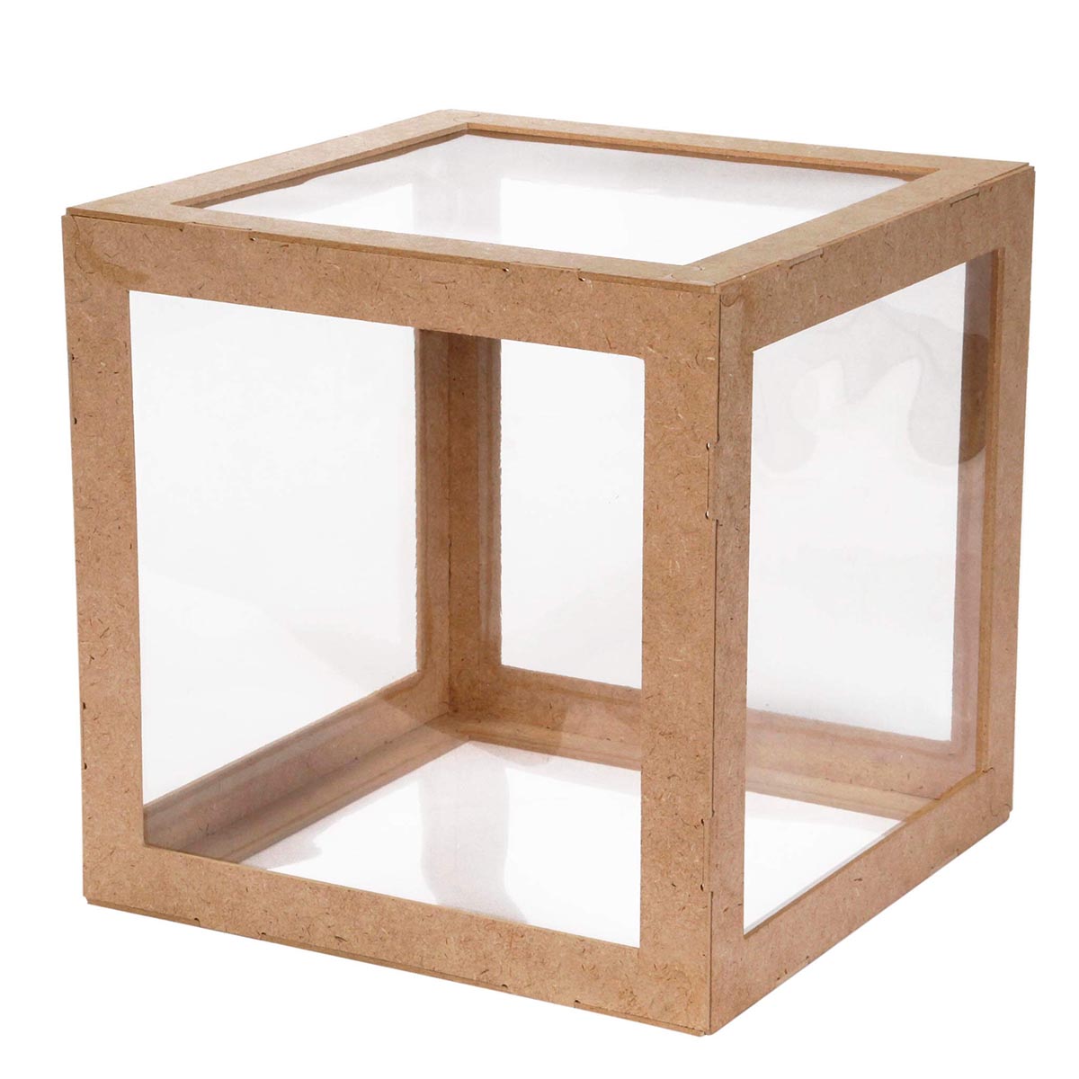 Cubo Armable Transparente 29.8cm | Fantasias Miguel – Fantasías Miguel