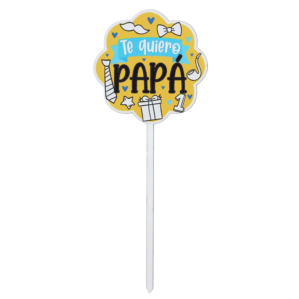 Pick Te Quiero Papá 16x6.5cm | Fantasias Miguel – Fantasías Miguel