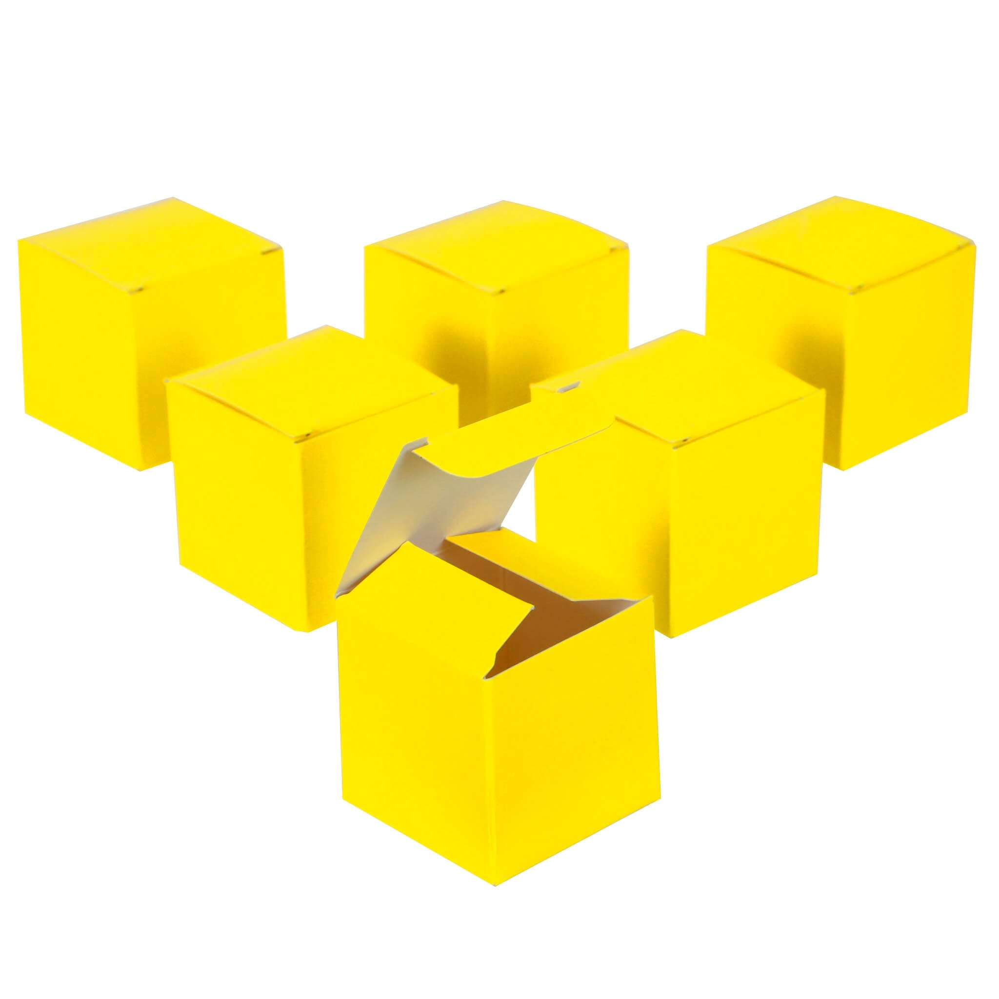 Caja Cuadrada Color Neón 4x4x4cm | Fantasias Miguel – Fantasías Miguel