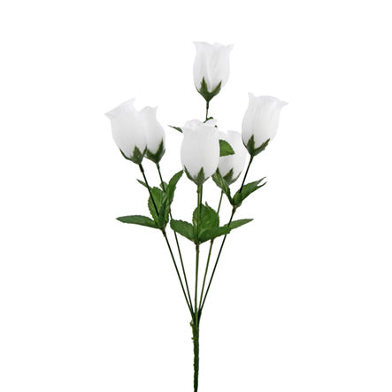 Bush Botón De Rosa x6 40.5cm | Fantasias Miguel – Fantasías Miguel