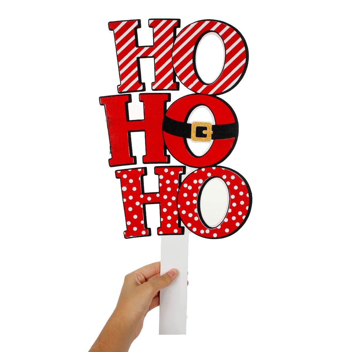 Letrero HoHoHo Color 50x24.5cm | Fantasias Miguel – Fantasías Miguel