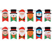 Banderín Personaje Navidad x12 20.5x15cm 3m | Fantasias Miguel ...