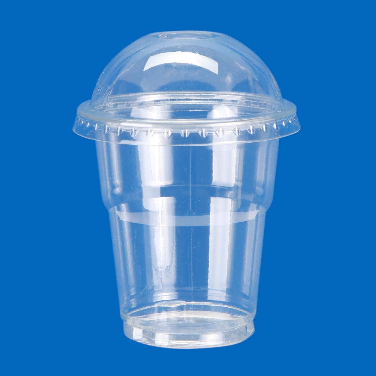 Vaso con Tapa domo de Plástico aprox 160ml 10.5x7.5cm | Fantasias ...