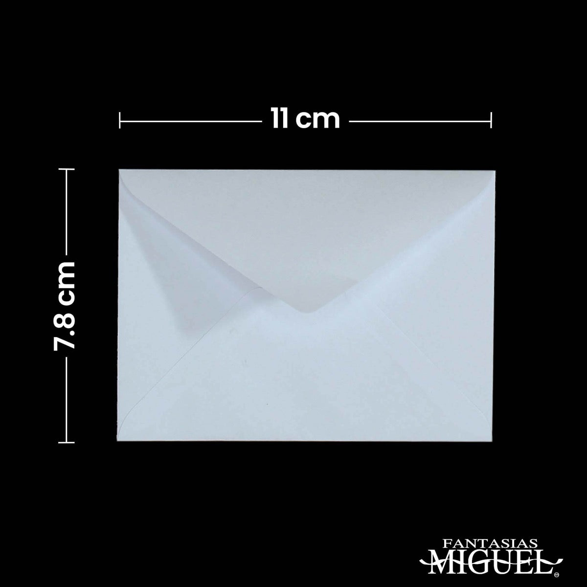 Sobre Liso 7.7x10.7cm | Fantasias Miguel – Fantasías Miguel