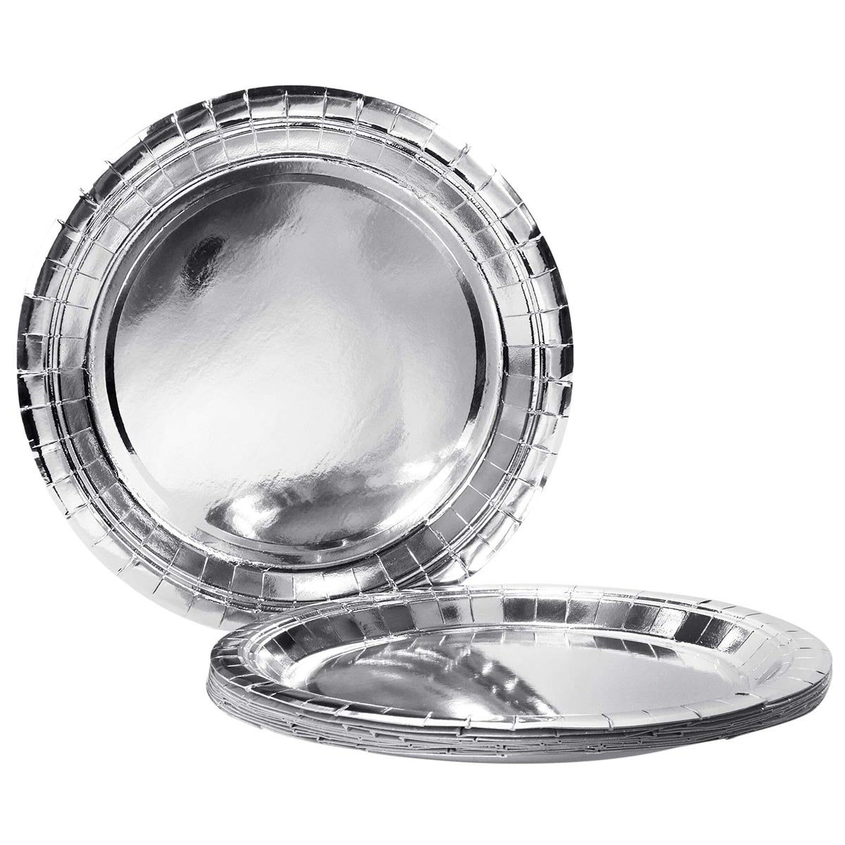 Plato Color Metlizado 23cm | Fantasias Miguel – Fantasías Miguel