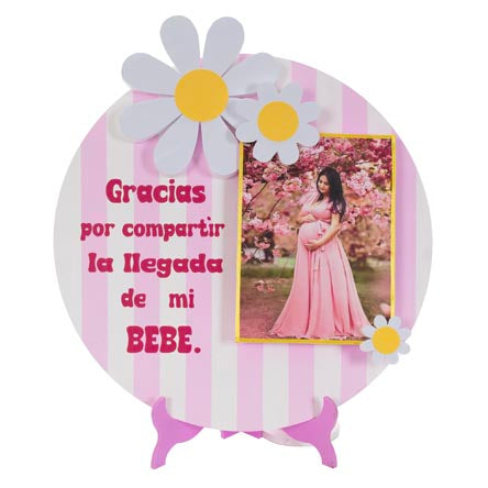 Marco Para Fotos Baby Margaritas | Proyecto | Fantasias Miguel ...