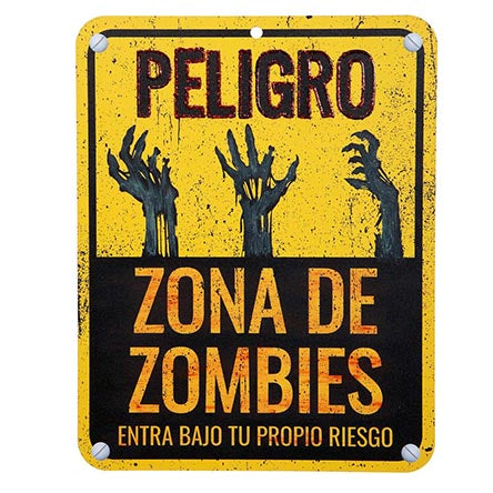 Letrero Zombie | Proyecto | Fantasias Miguel – Fantasías Miguel