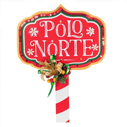 Adorno Letrero Polo Norte | Proyecto | Fantasias Miguel – Fantasías Miguel