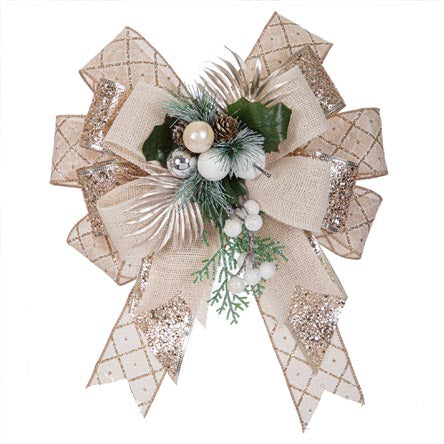 Moño Rustico Champagne | Proyecto | Fantasias Miguel – Fantasías Miguel