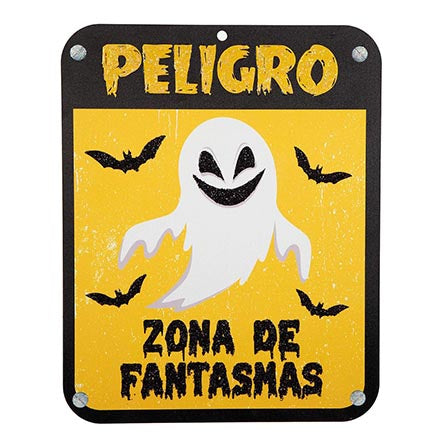 Letrero Peligro Fantasmas | Proyecto | Fantasias Miguel – Fantasías Miguel