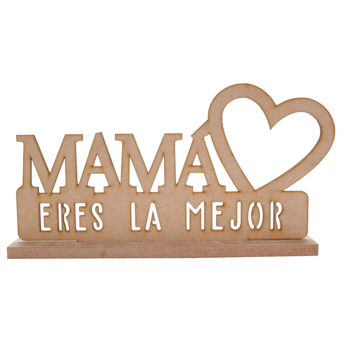 Letrero Mamá Eres La Mejor 13x23.5x4cm | Fantasias Miguel – Fantasías ...