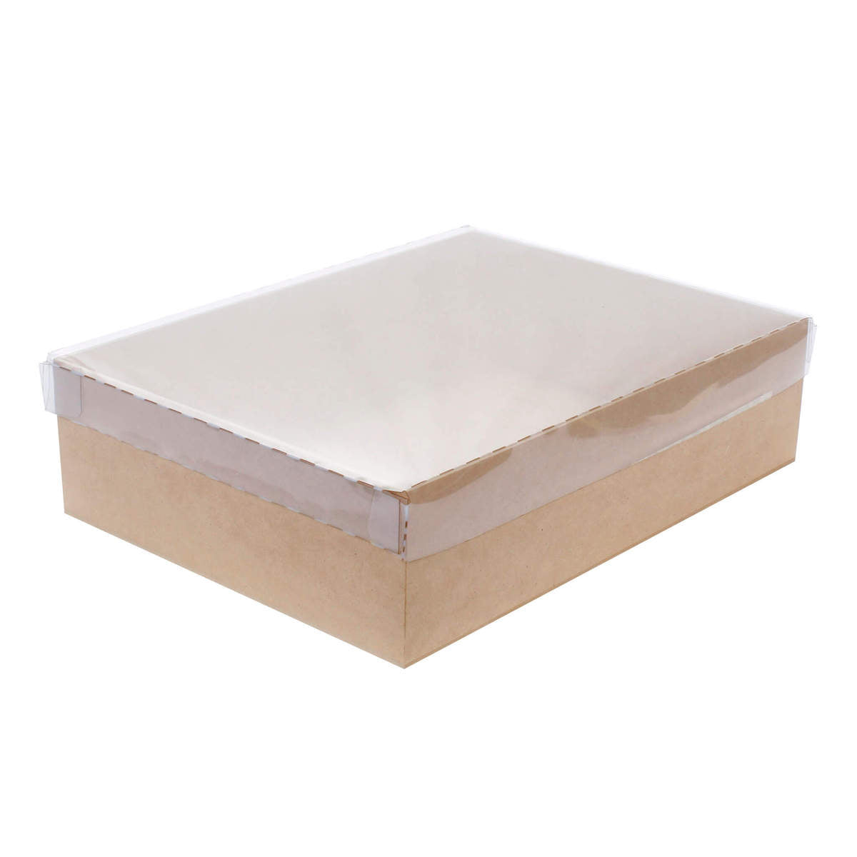 Caja Rectangular Con Tapa Transparente 8x30.5x22.5cm | Fantasias Miguel ...