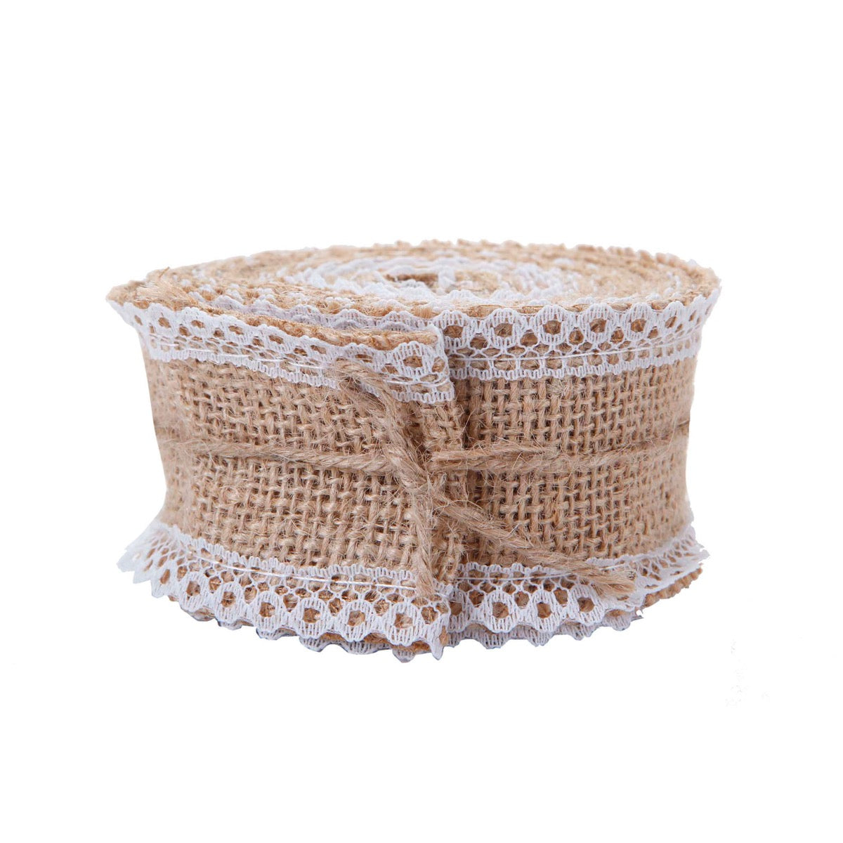 Listón Yute Con Encaje 5cm | Fantasias Miguel – Fantasías Miguel