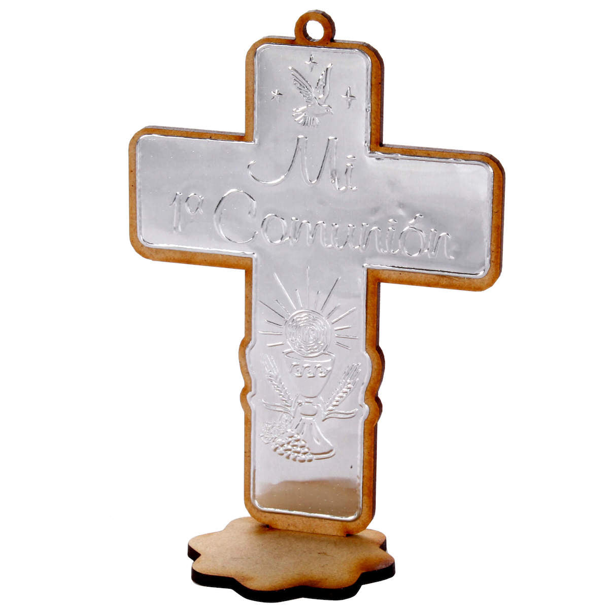 Cruz Primera Comunión Repujado 12x8cm | Fantasias Miguel – Fantasías Miguel