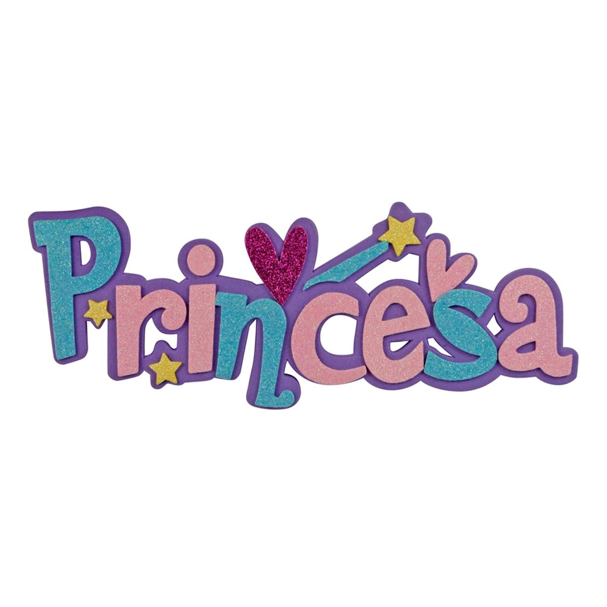 Letrero Fomi Princesa 30x12cm | Fantasias Miguel – Fantasías Miguel