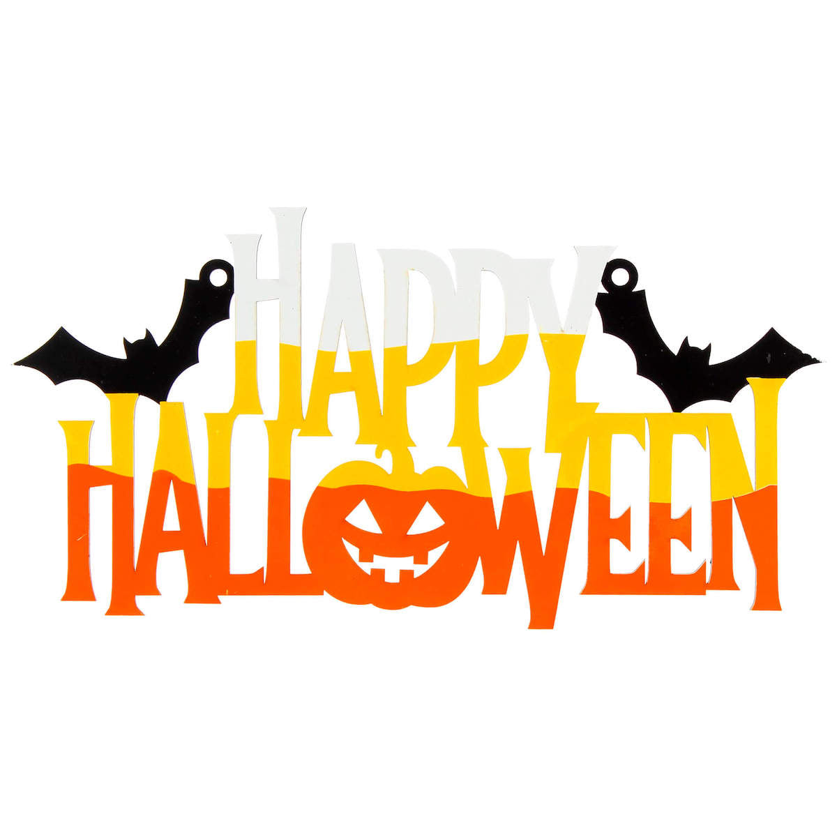 Letrero Halloween Colores 15x30cm | Fantasias Miguel – Fantasías Miguel