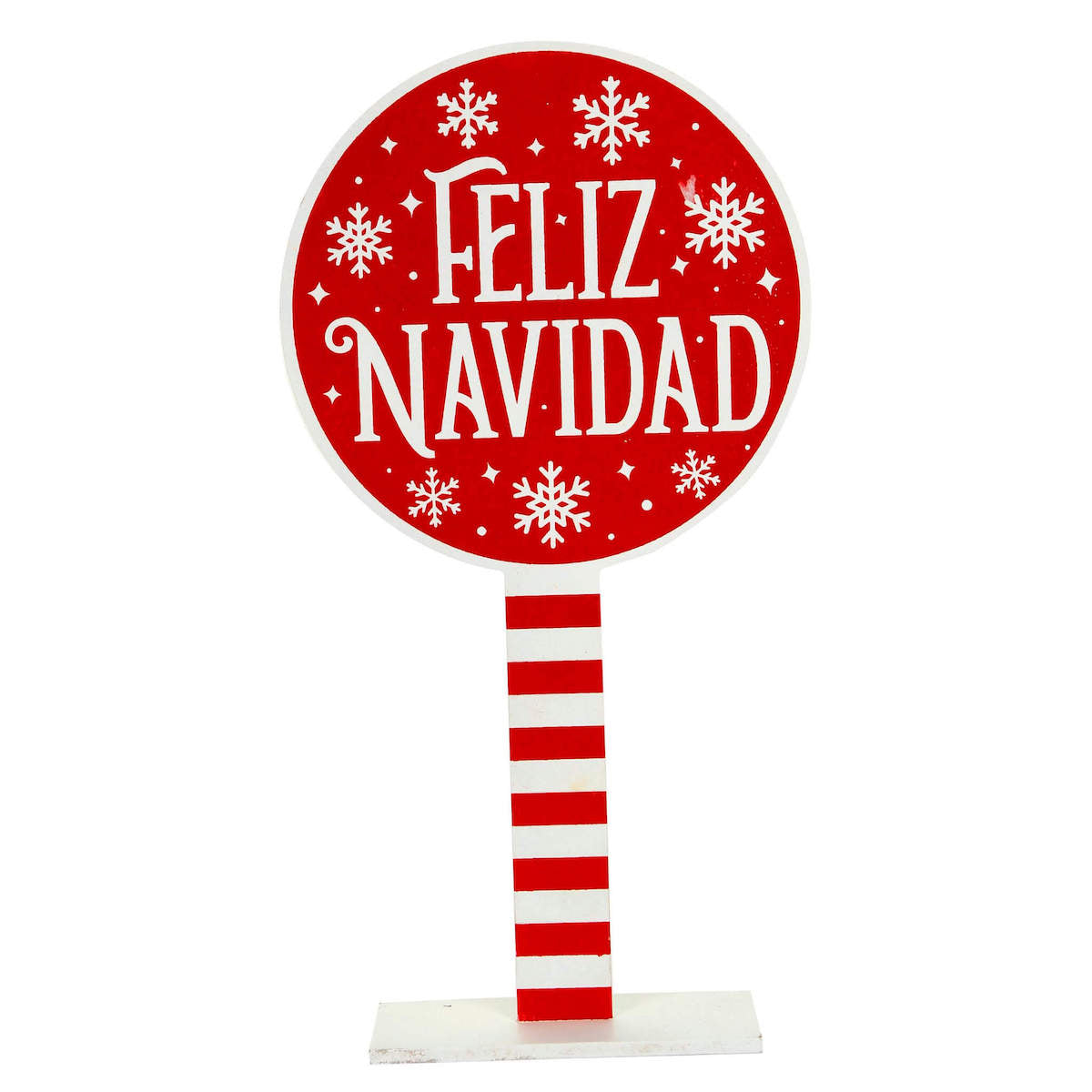 Letrero Navidad Con Base De Color 30x16x5cm | Fantasias Miguel ...