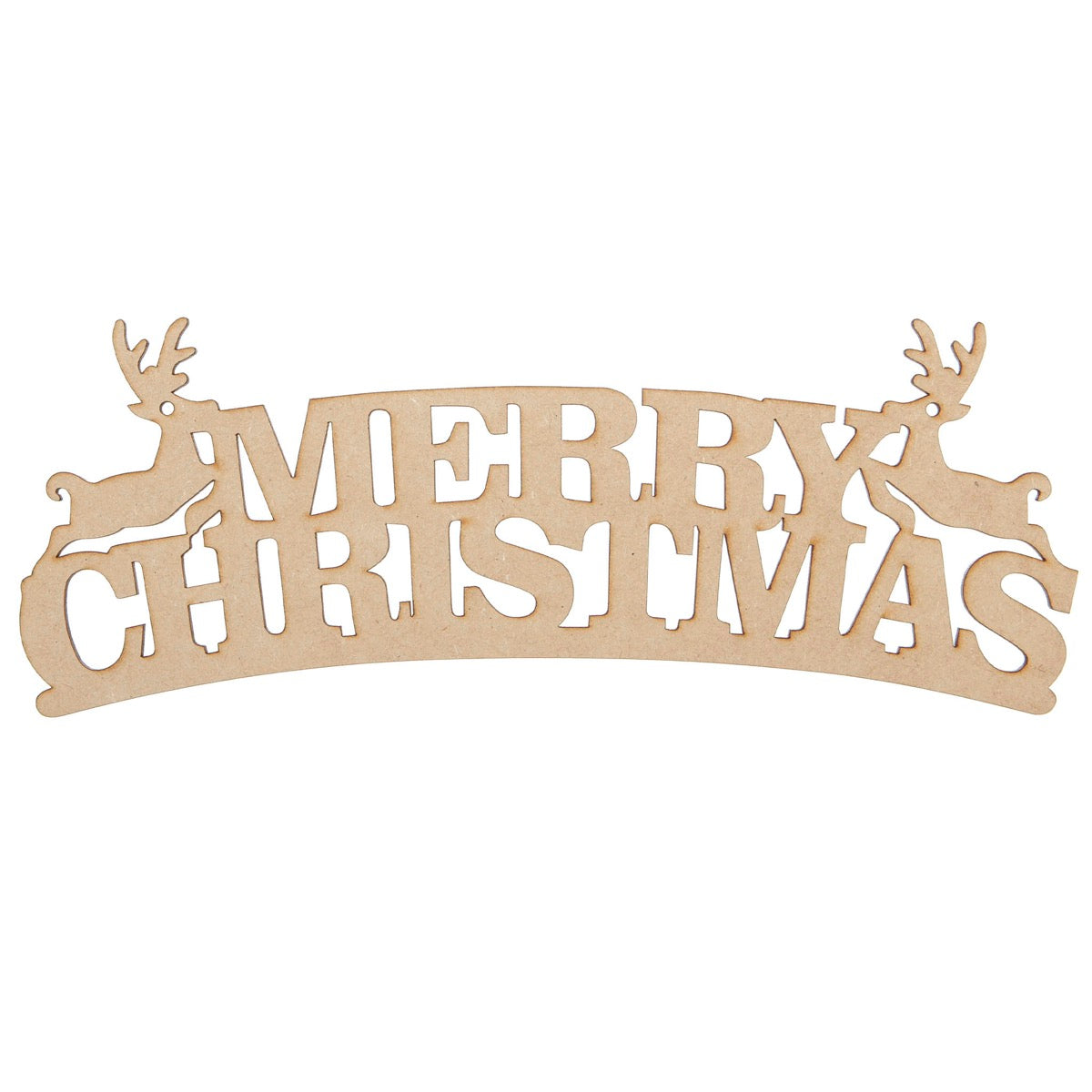 Letrero Merry Christmas 9.7x25.7cm | Fantasias Miguel – Fantasías Miguel