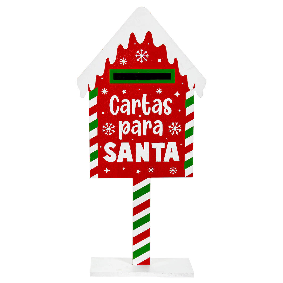 Buzón Navideño Con Base Grande 50x24x9cm | Fantasias Miguel – Fantasías ...