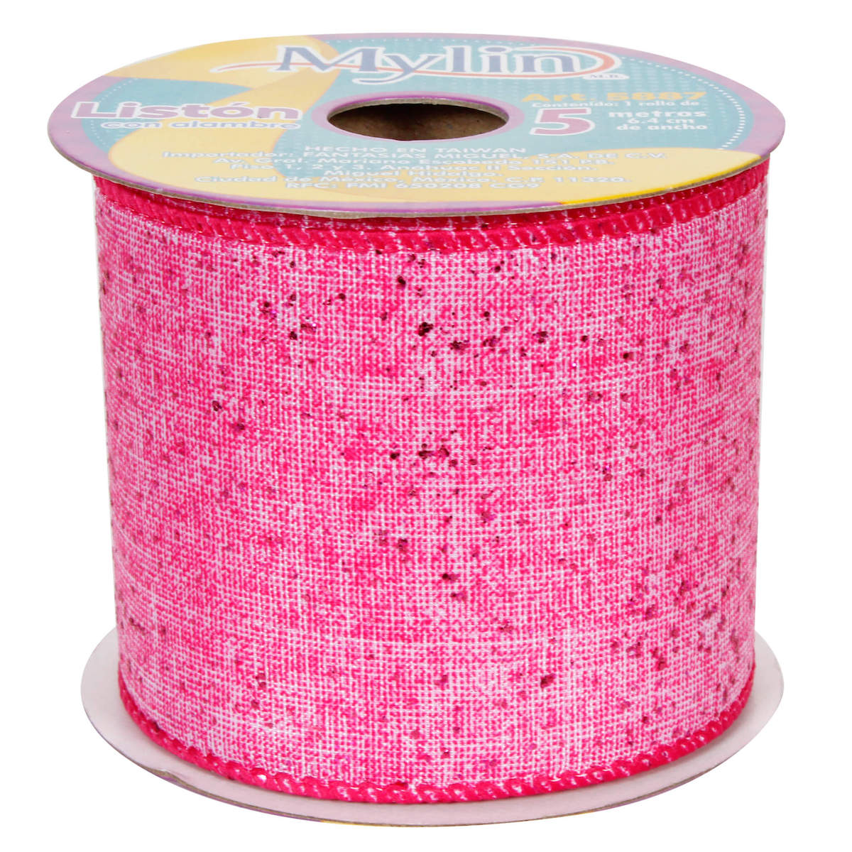 Listón Yute/Diamantado 6.4cm | Fantasias Miguel – Fantasías Miguel