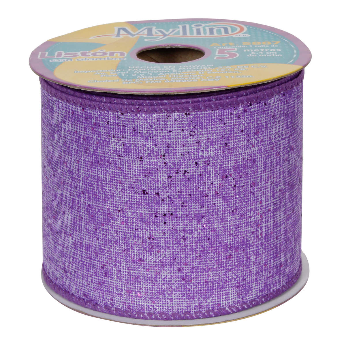 Listón Yute/Diamantado 6.4cm | Fantasias Miguel – Fantasías Miguel