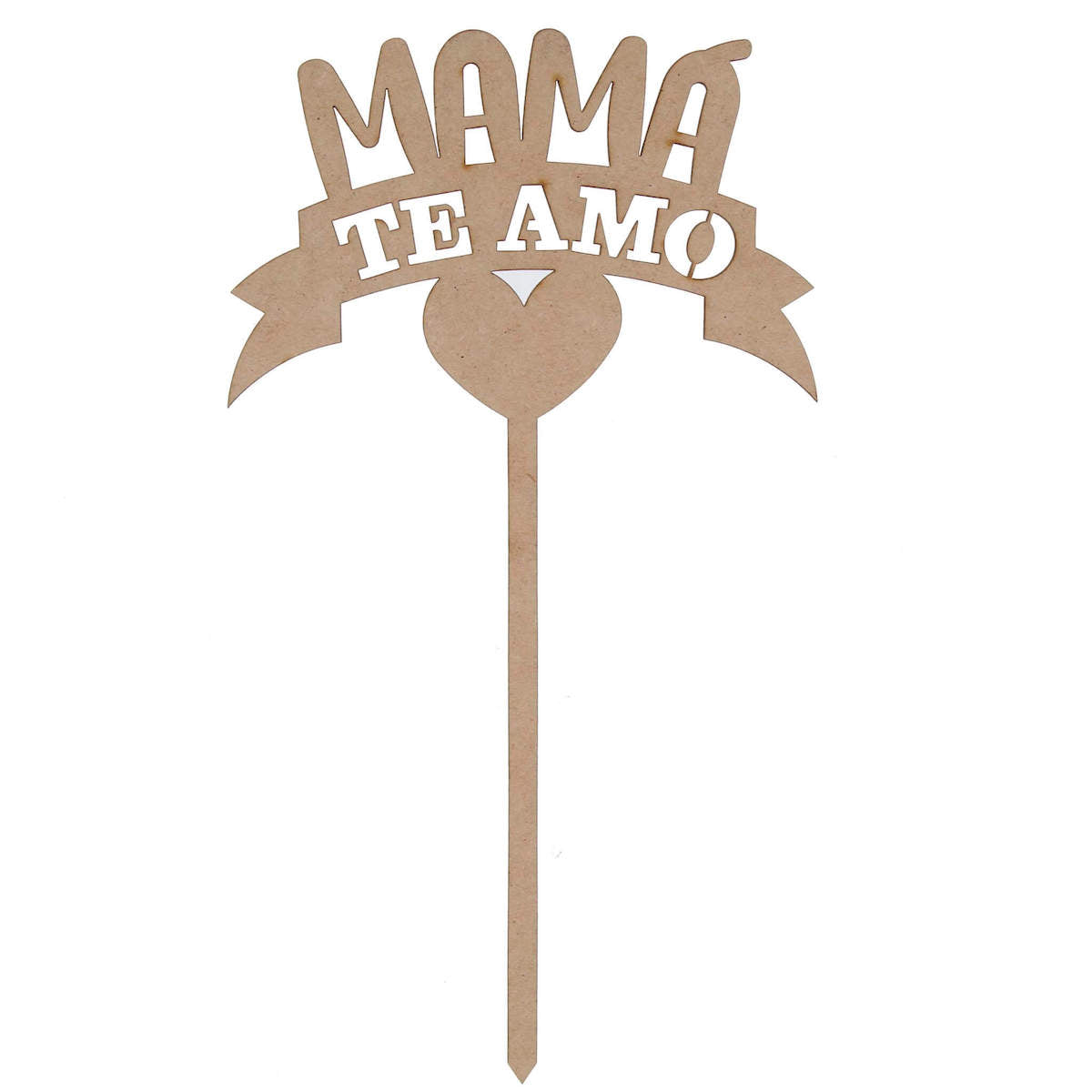 Pick Mamá Te Amo 25x13cm | Fantasias Miguel – Fantasías Miguel