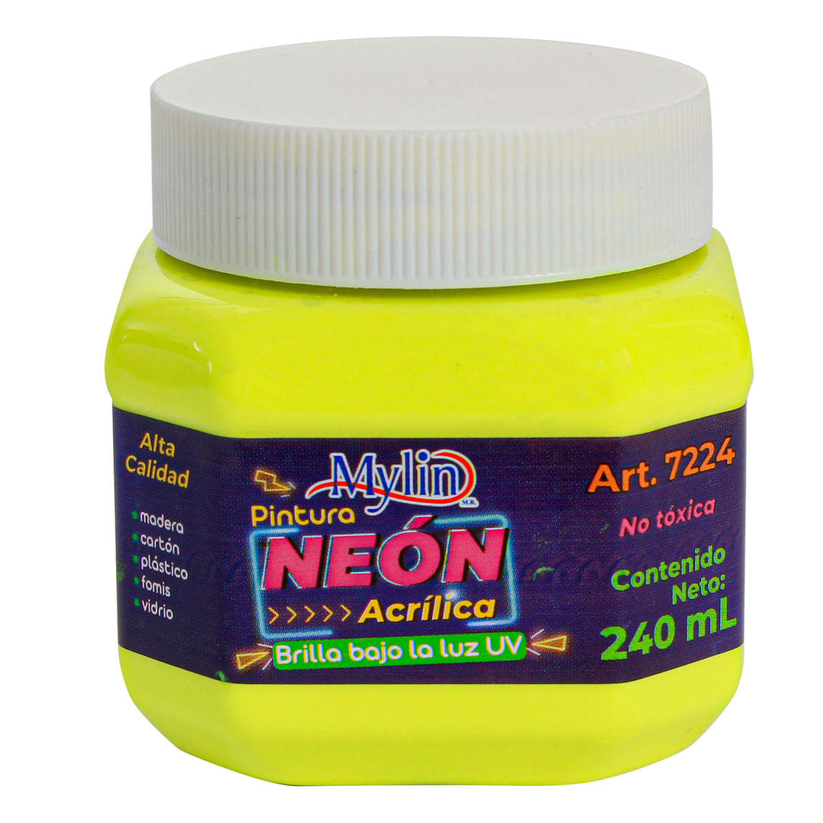 Pintura Acrílica Mylin Neón 240ml | Fantasias Miguel – Fantasías Miguel