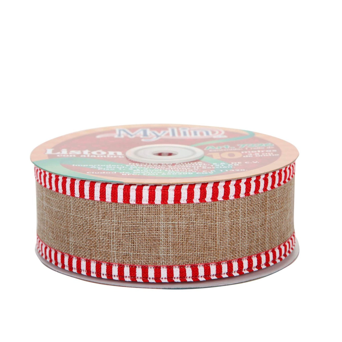 Listón Yute Con Orilla 3.8cm 10m | Fantasias Miguel – Fantasías Miguel