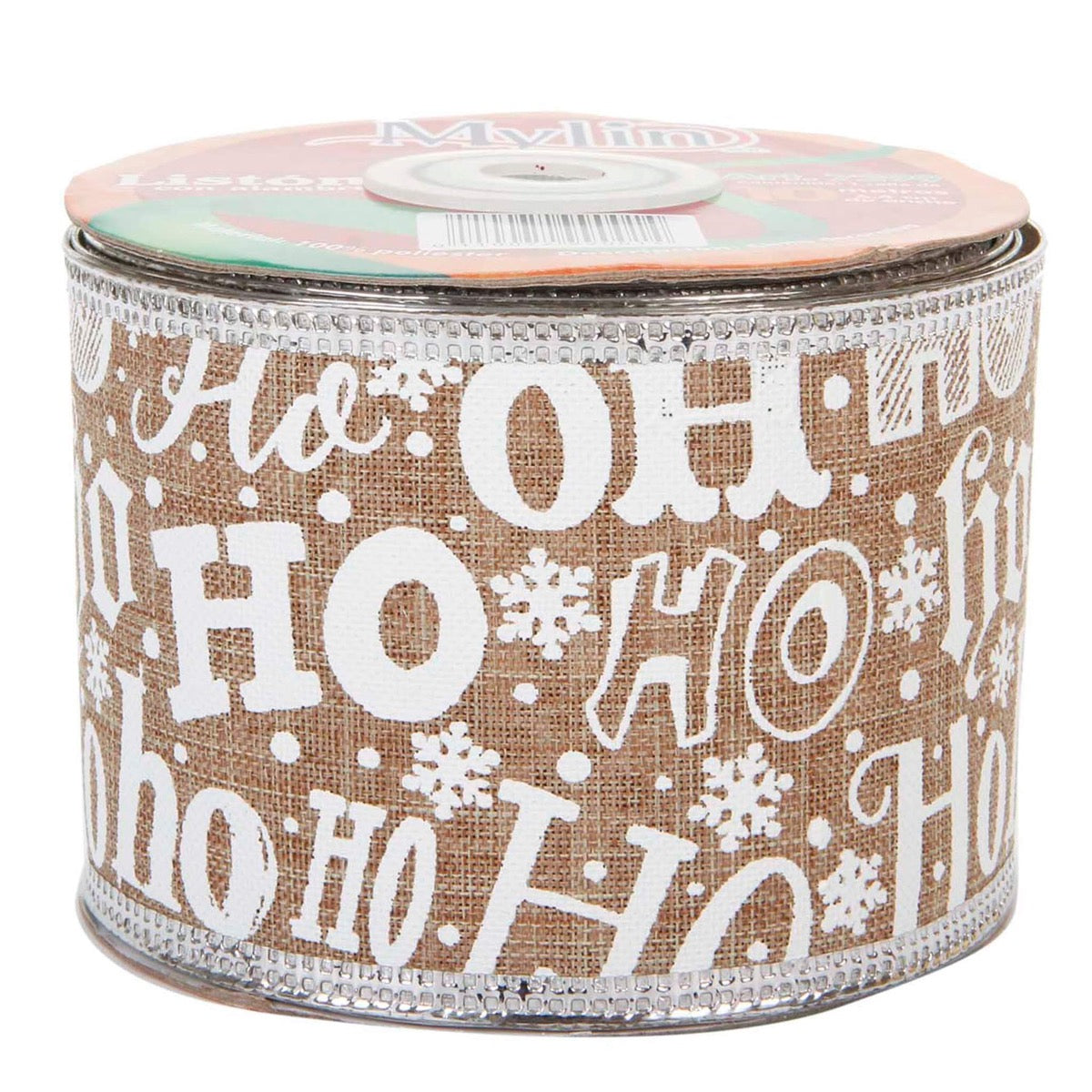 Listón Yute Ho Ho Con Orilla 6.4cm 10m | Fantasias Miguel – Fantasías ...