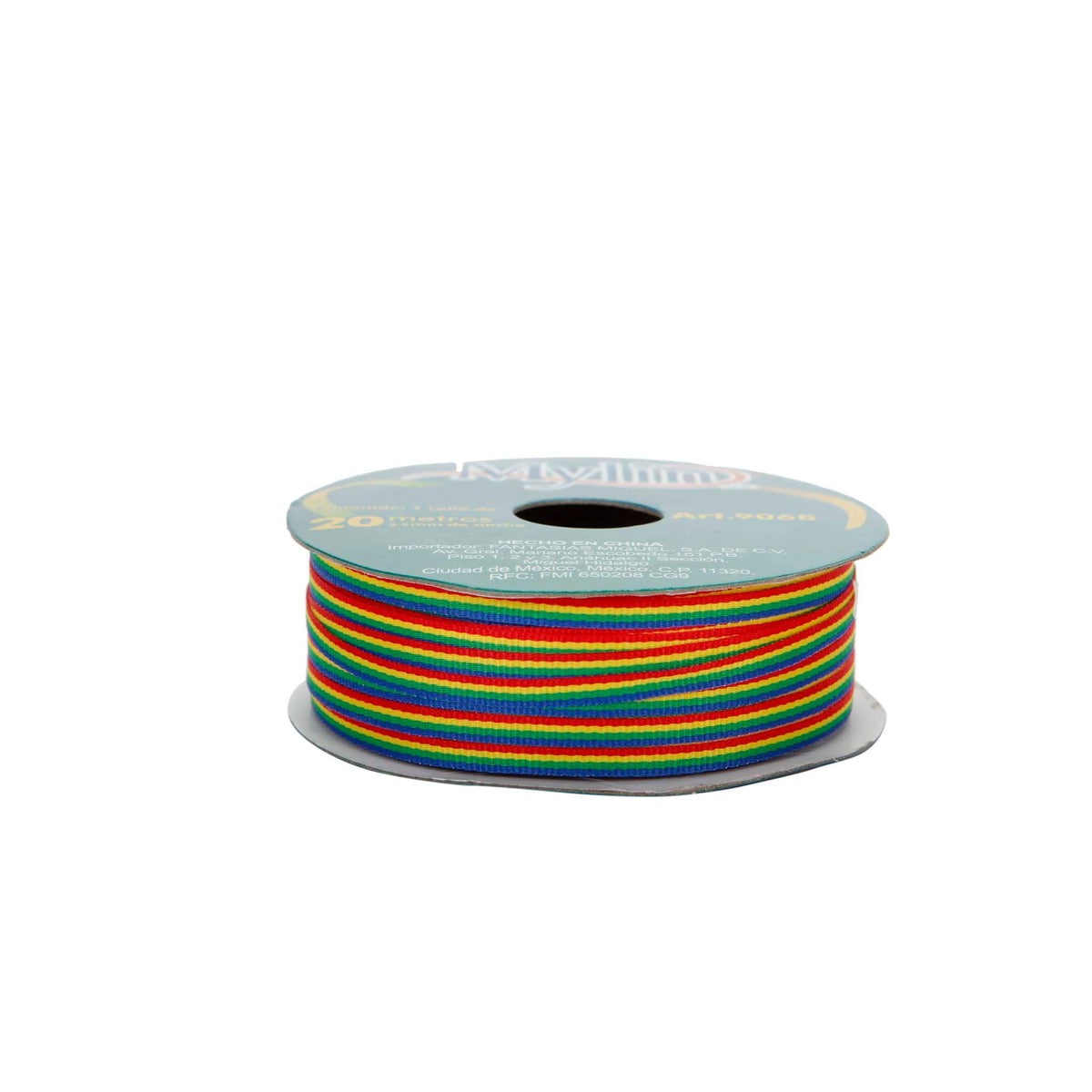 Listón Tricolor 3mm | Fantasias Miguel – Fantasías Miguel