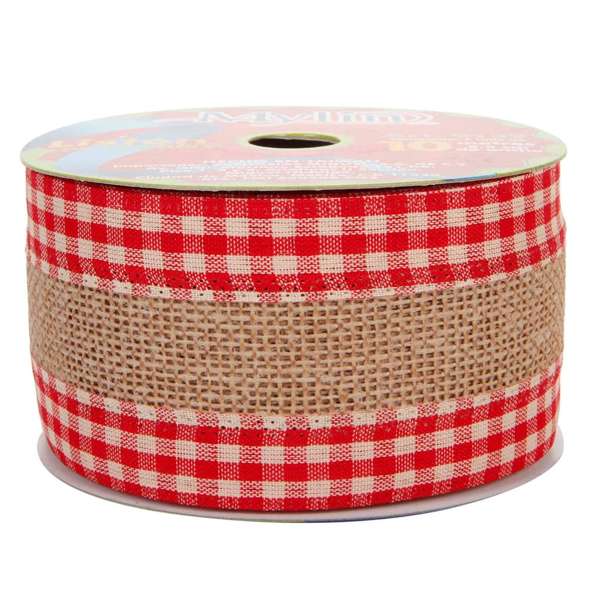 Listón Yute Con Orillas Mascota 6.4cm | Fantasias Miguel – Fantasías Miguel