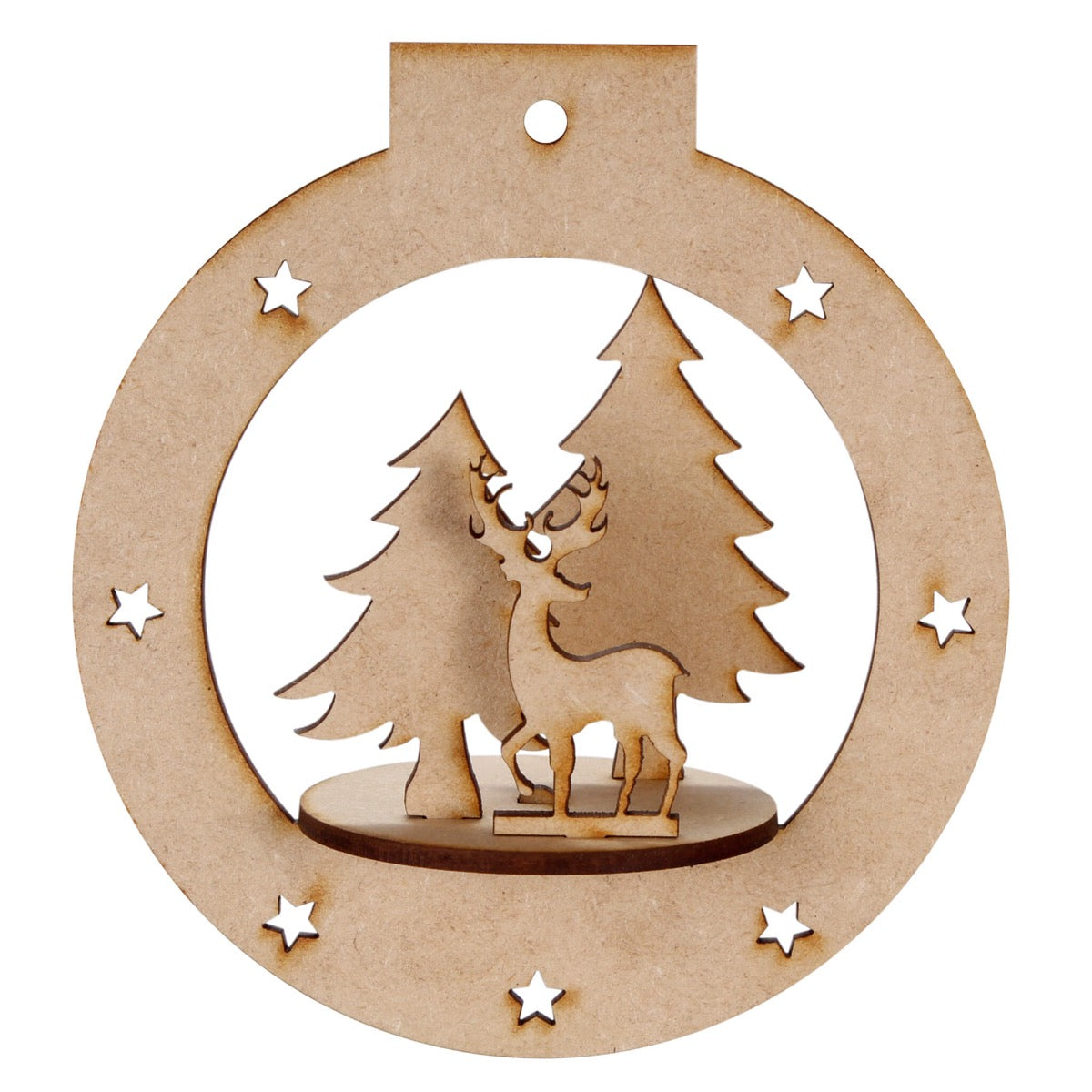 Esfera 3d Navidad Mdf 12cm | Fantasias Miguel – Fantasías Miguel