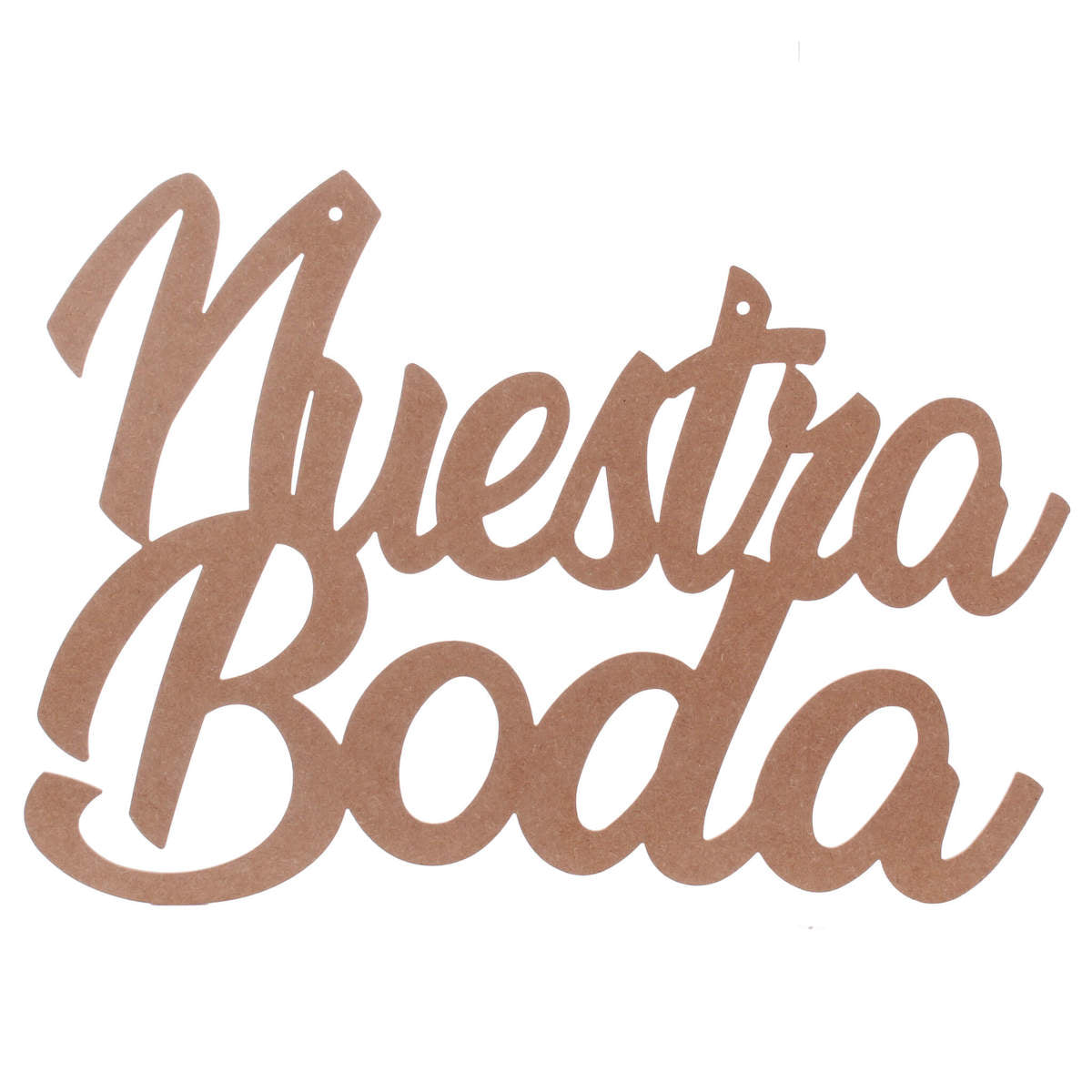 Letrero Mega Nuestra Boda 59x80cm | Fantasias Miguel – Fantasías Miguel