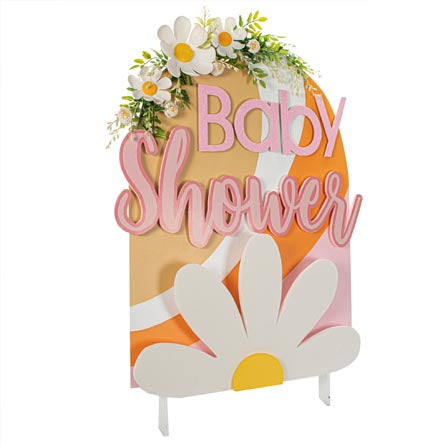Adorno Letrero Baby Shower Margaritas | Proyecto | Fantasias Miguel ...