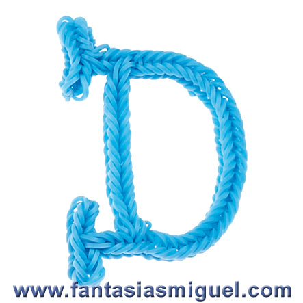 Letra D Azul Claro | Proyecto | Fantasias Miguel – Fantasías Miguel
