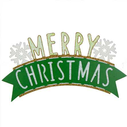 Letrero Merry Christmas Verde | Proyecto | Fantasias Miguel – Fantasías ...