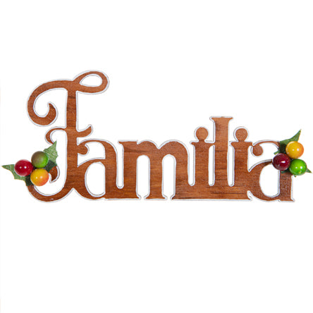 Letrero Familia Con Patina | Proyecto | Fantasias Miguel – Fantasías Miguel