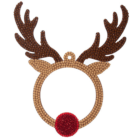 Esfera Reno Con Creando Con Brillantes | Proyecto | Fantasias Miguel ...