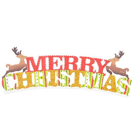 Letrero Merry Christmas Rojo Verde | Proyecto | Fantasias Miguel ...