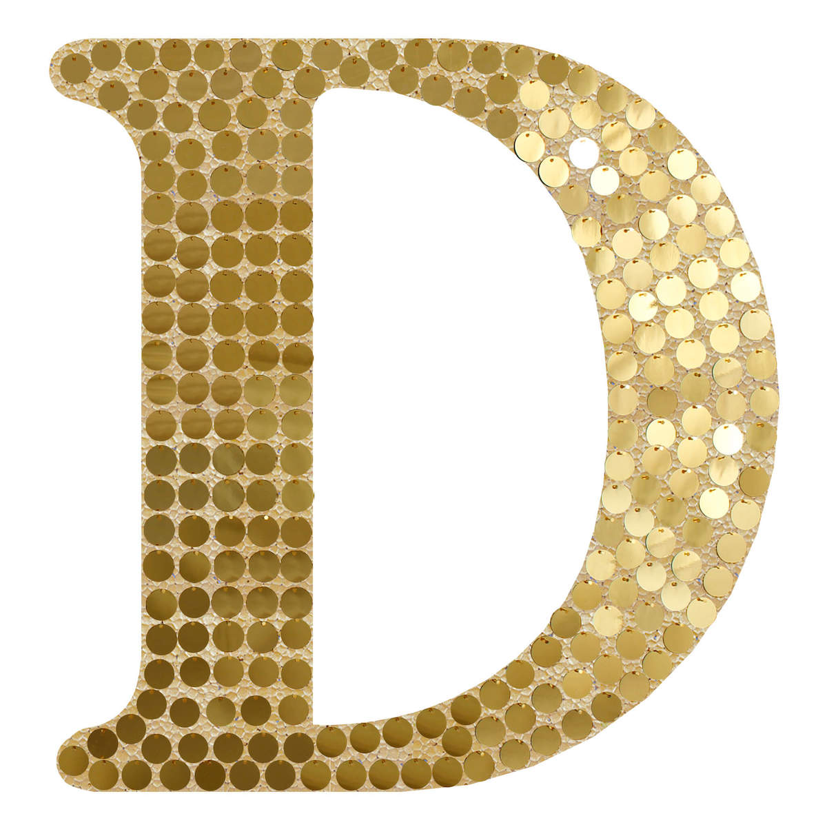 Letra D Oro | Proyecto | Fantasias Miguel – Fantasías Miguel